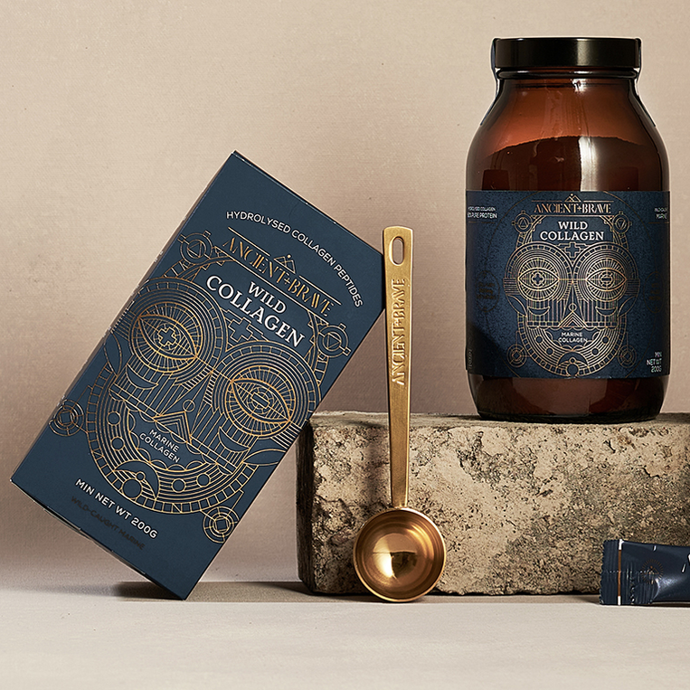 Ancient and Brave Wild Collagen | Marine Collagen Powder | 200g
