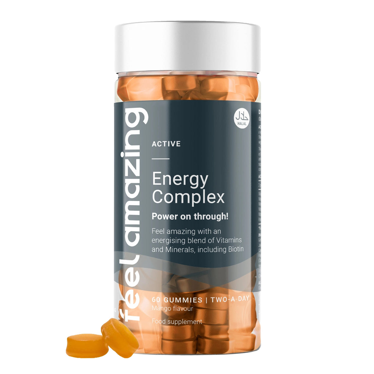 Feel Amazing Energy Complex | 60 Gummies | Oceans Alive