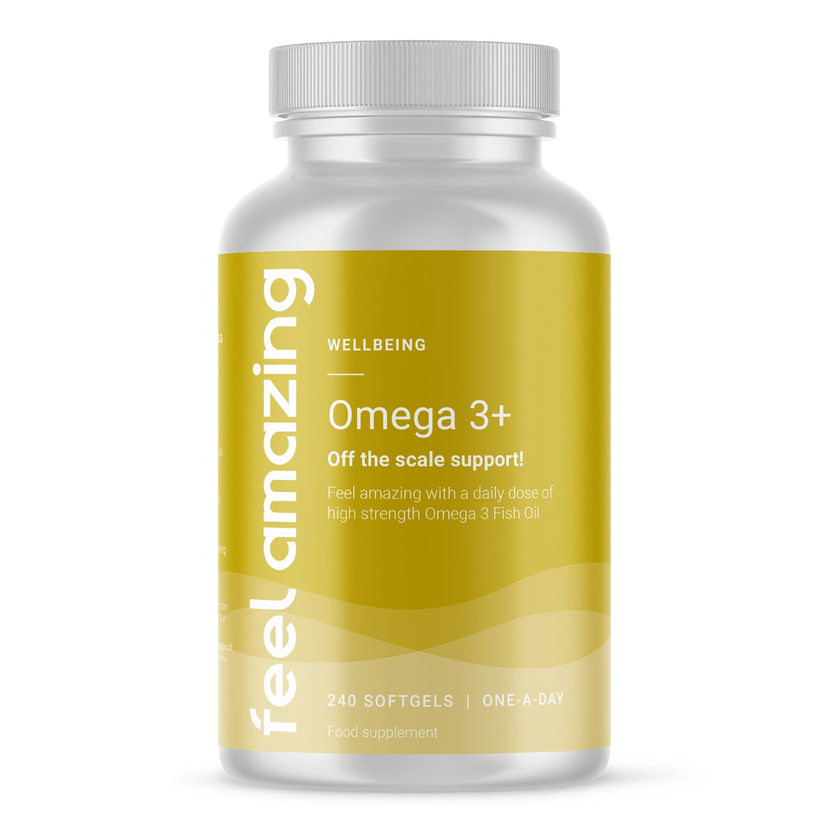 Feel Amazing Omega 3+ High Strength | 240 Softgels | Oceans Alive