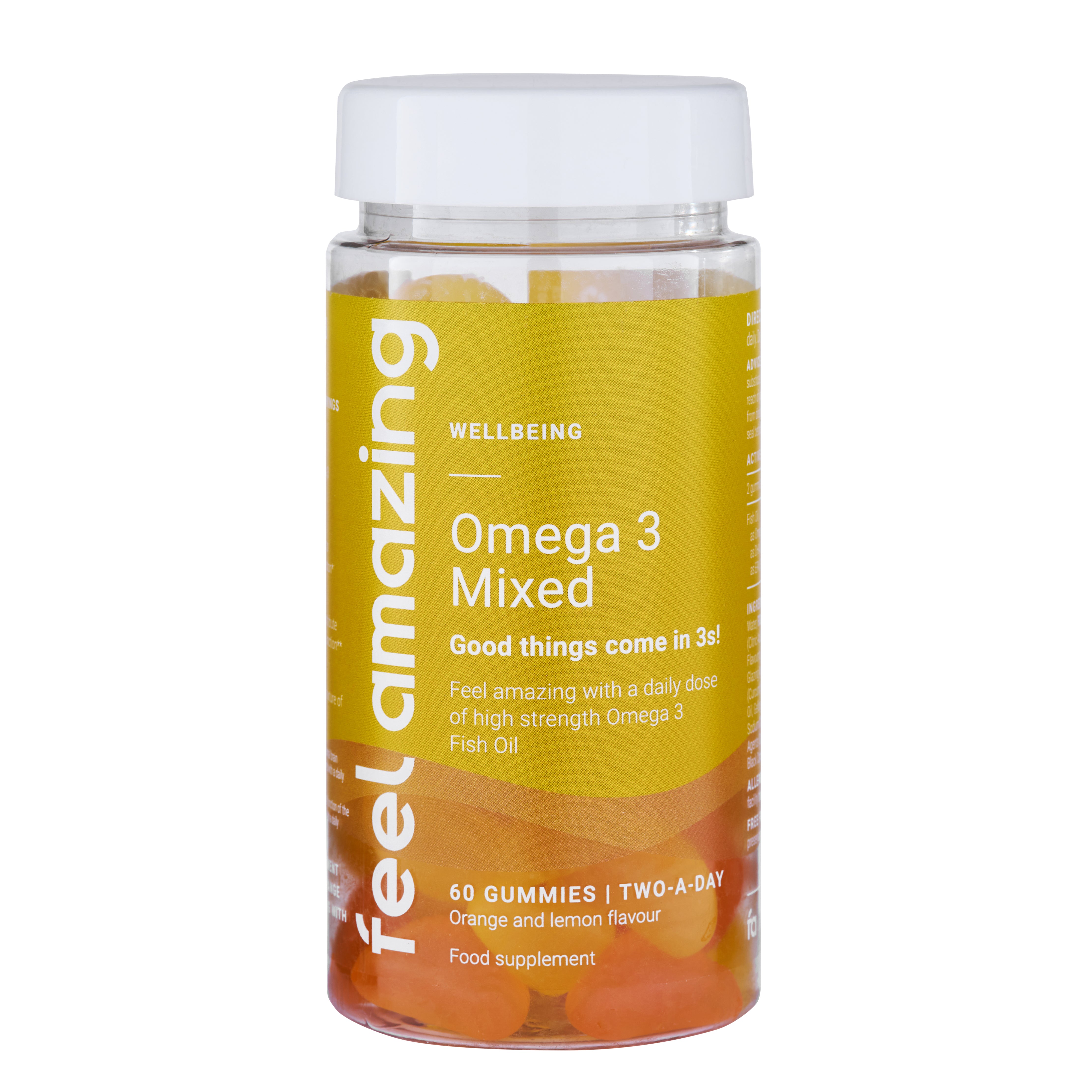 Feel Amazing Omega 3 | 60 Gummies – Oceans Alive