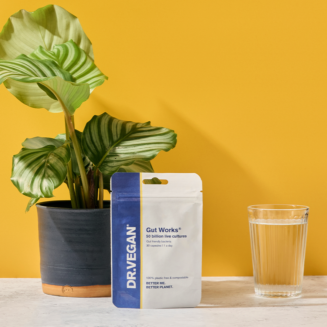 Dr Vegan Gut Works Caps | Gut Health and Debloat Supplements