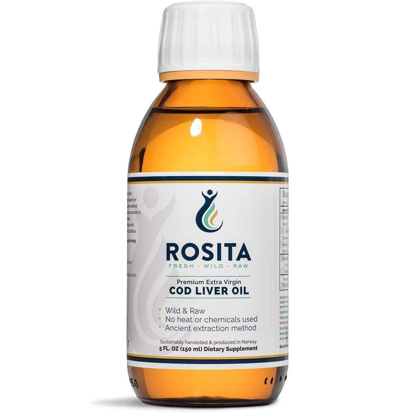 Rosita Real Foods | Extra Virgin Cod Liver Oil (EVCLO) | 150ml – Oceans ...